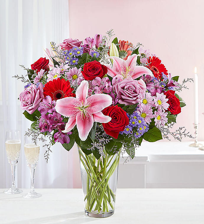 Adoring Love Bouquet™ arranged by a florist in Burr Ridge, IL : Bud's ...